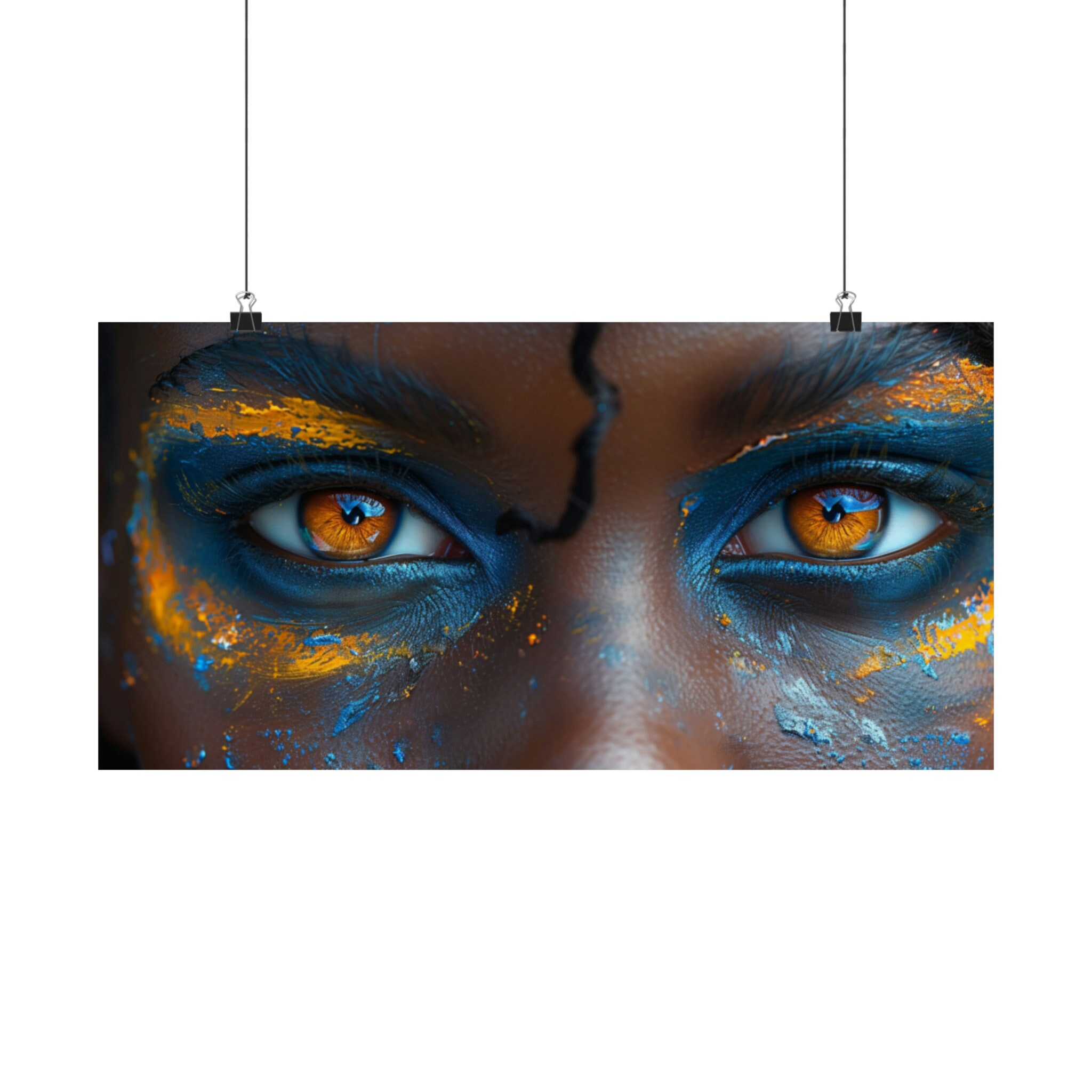 The Eyes Matte Horizontal Posters - Etsy