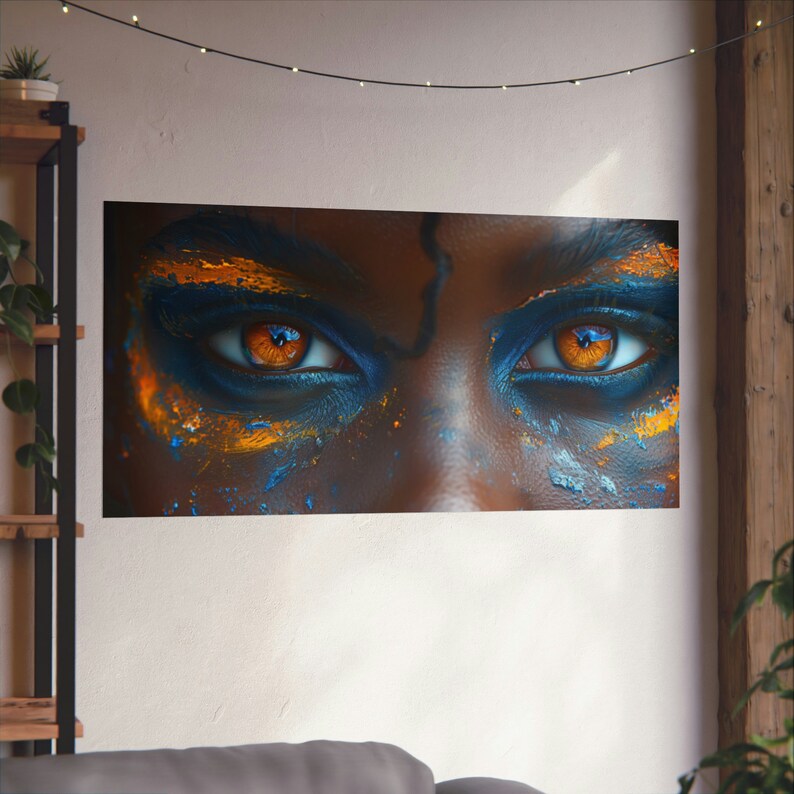 The Eyes Matte Horizontal Posters - Etsy