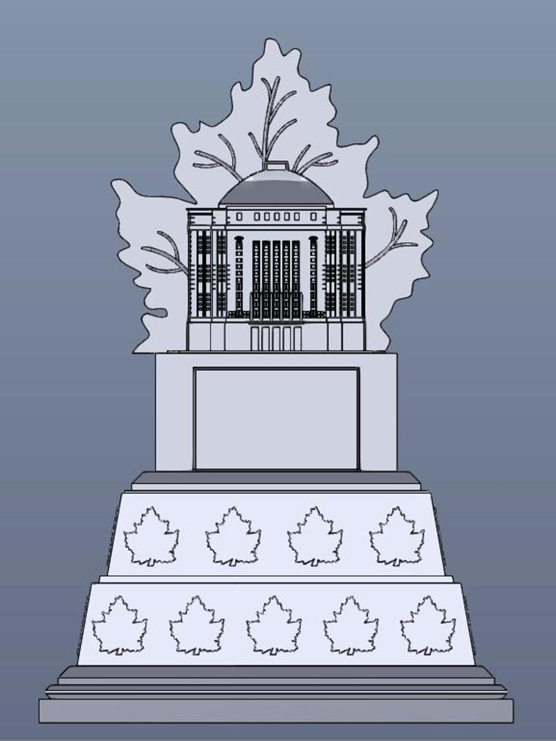 Conn Smythe Trophy MVP 3D Print STL File - Etsy