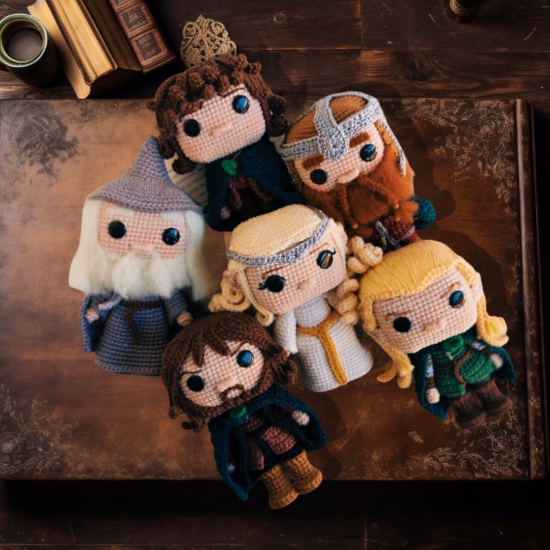 LOTR Fellowship of the Ring, Legendary Heroes of Middle-earth ...