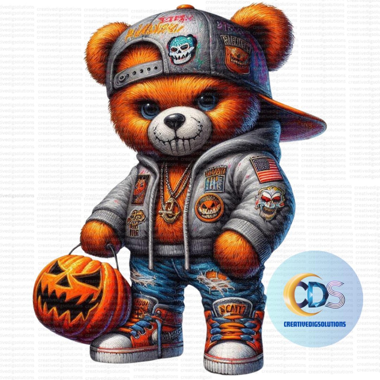 Halloween Bear PNG. Halloween Clip Art, Spooky Bear PNG, Halloween Clip ...