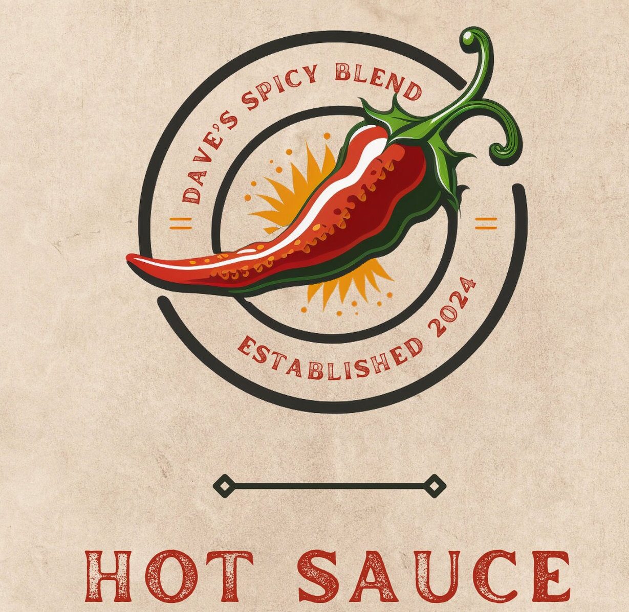 Hot Sauce Label. Customizable for Print or Digital. Wedding Favor, and ...