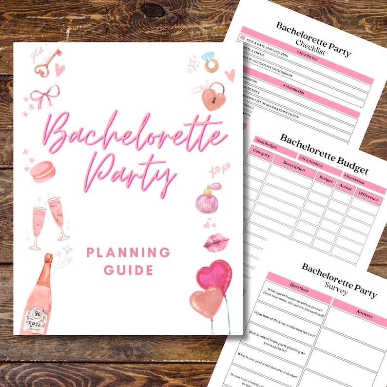 Ultimate Bachelorette Party Planner: Plan the Perfect Celebration ...