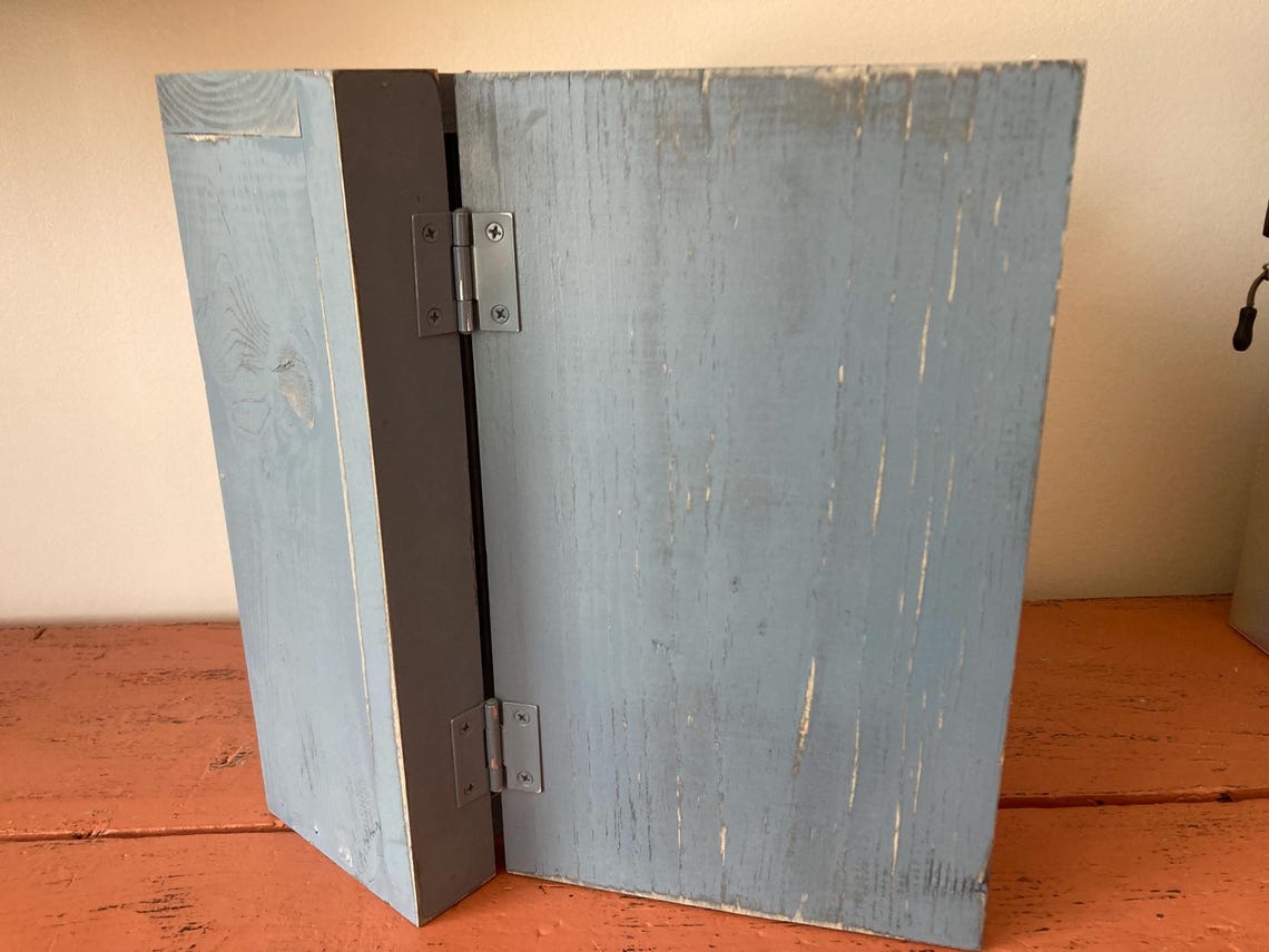 Mini Storage Cupboard / Box. Rustic Weathered Finish - Etsy