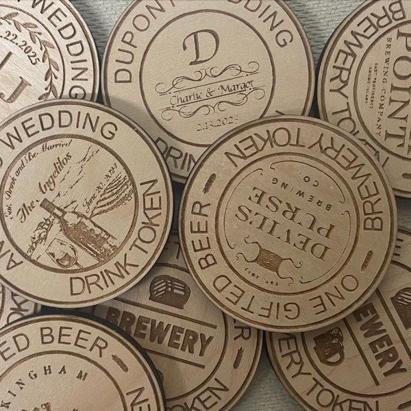 Wedding Token - Etsy