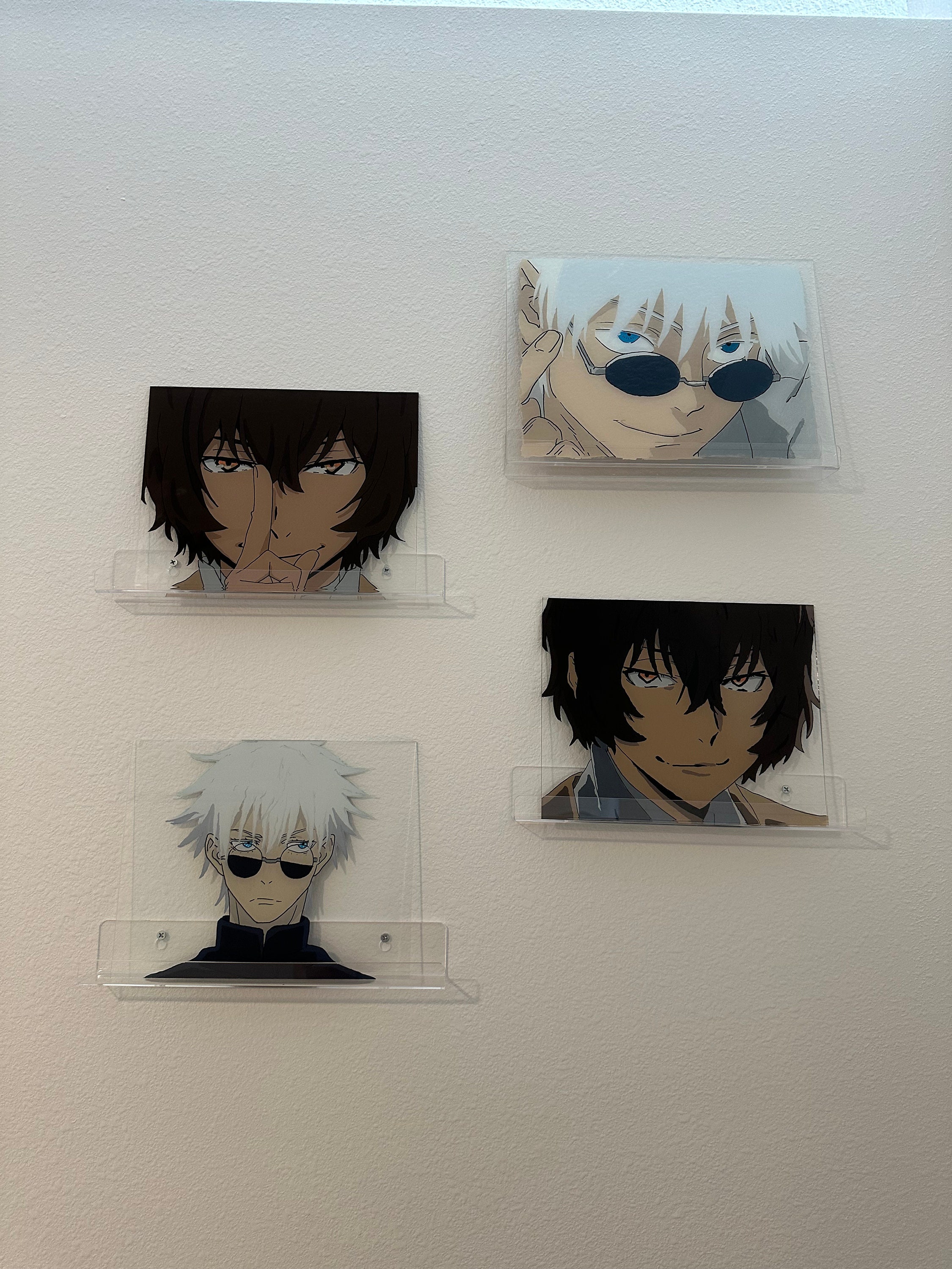 Satoru Gojo Jujutsu Kaisen Glass Art - Etsy UK