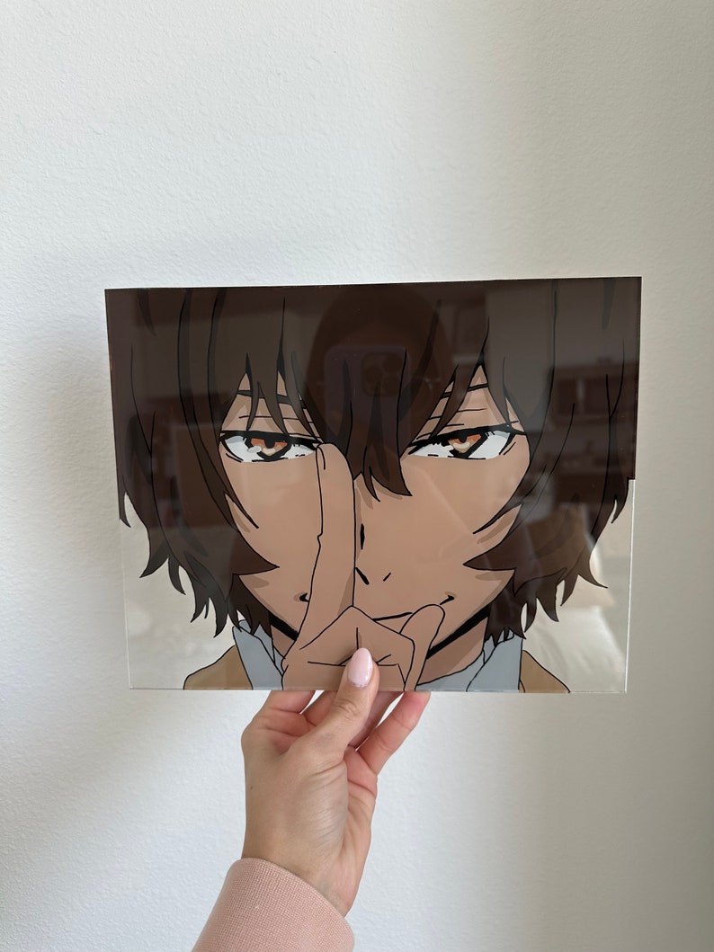 Osamu Dazai Bungo Stray Dogs Glass Art - Etsy