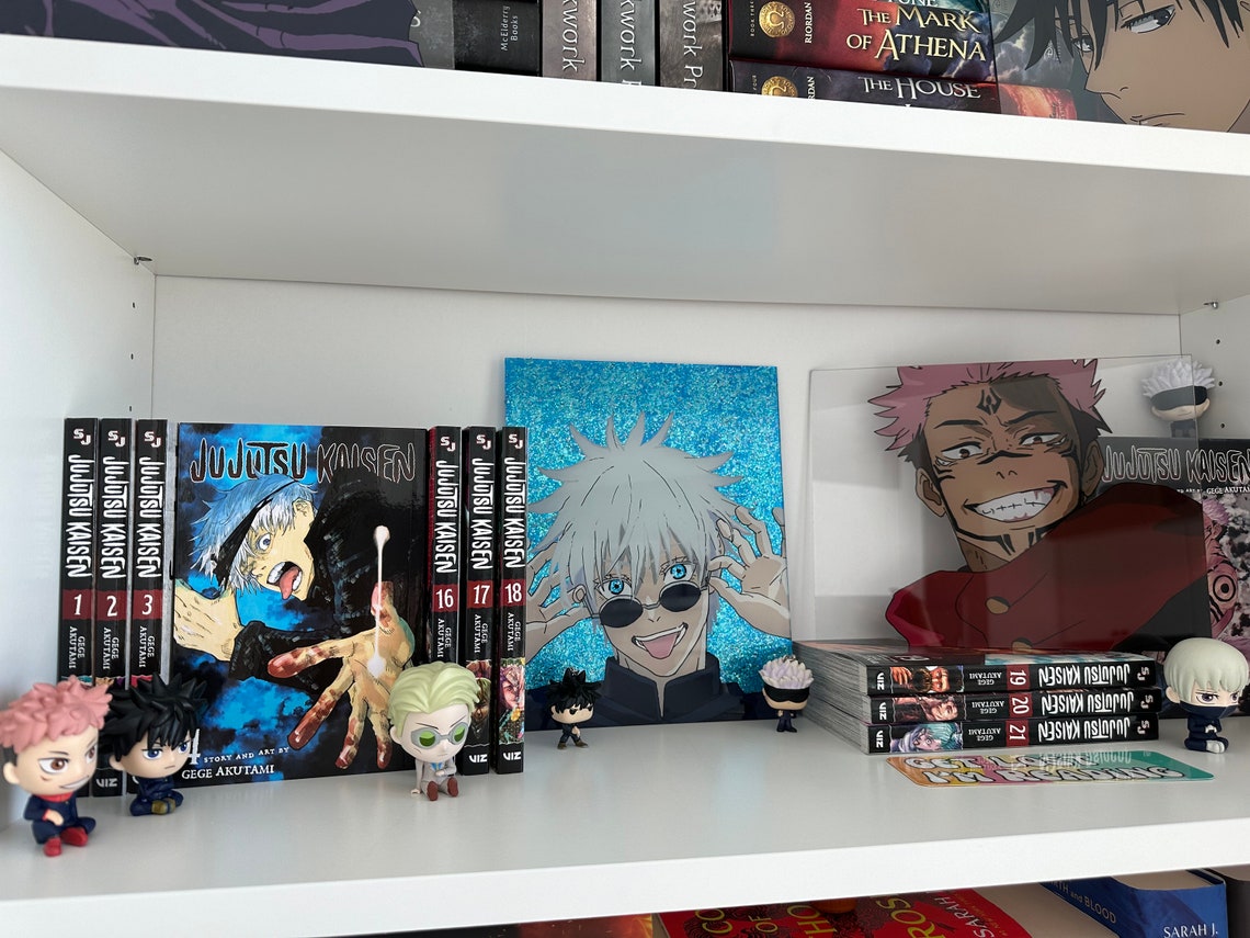 Satoru Gojo Jujutsu Kaisen Glass Art - Etsy UK