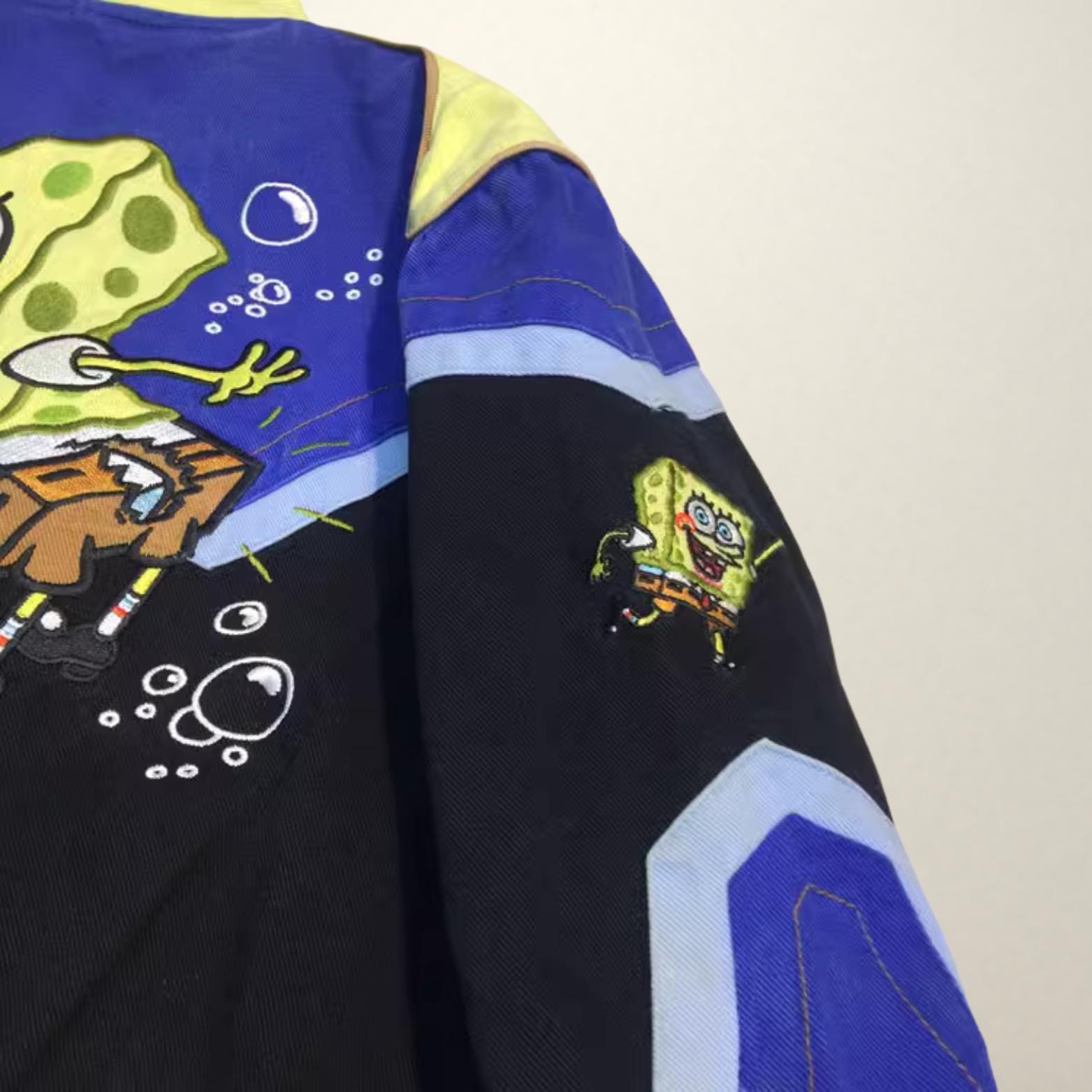 Vintage Spongebob Jacket | Unisex Streetwear Bomber | 2000s Retro ...