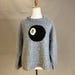 Too Cool for Pool Sweater Knitting Pattern (8-ball Graphic Sweater) - Etsy