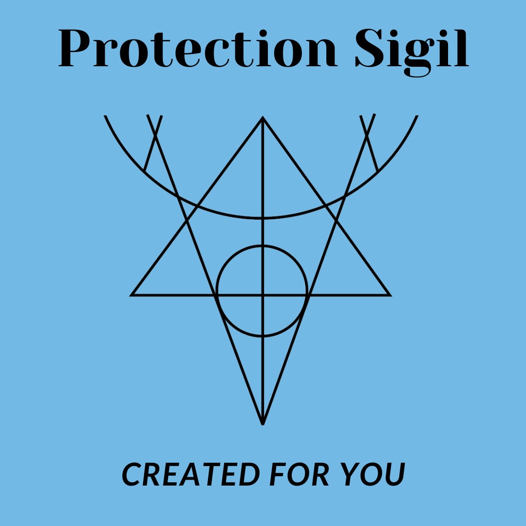 Custom Protection Sigil Creation Personalised Magical Symbol for Safety ...
