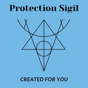 Custom Protection Sigil Creation Personalised Magical Symbol for Safety ...