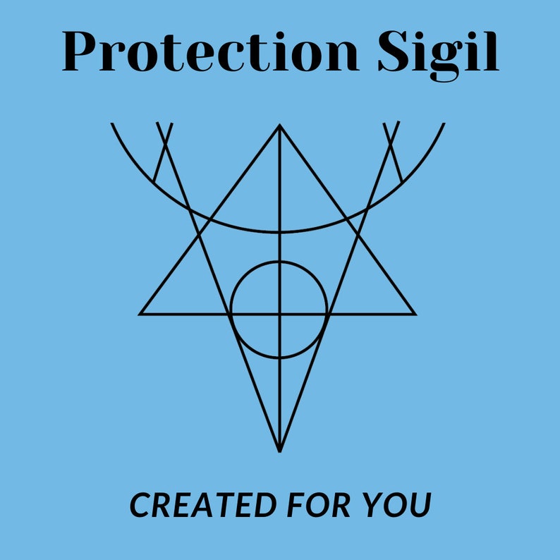 Custom Protection Sigil Creation Personalised Magical Symbol for Safety ...