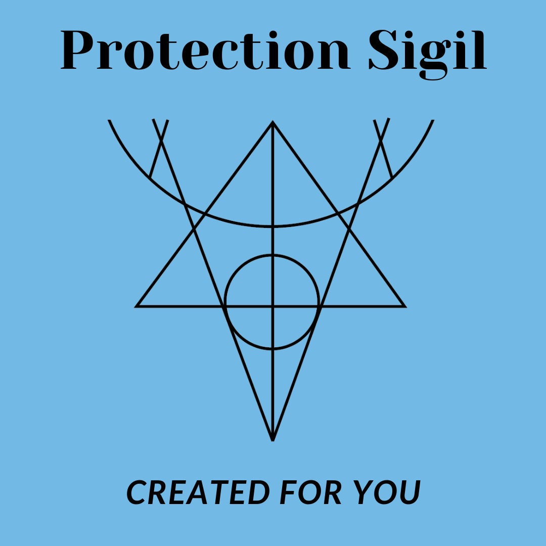 Custom Protection Sigil Creation Personalised Magical Symbol for Safety ...