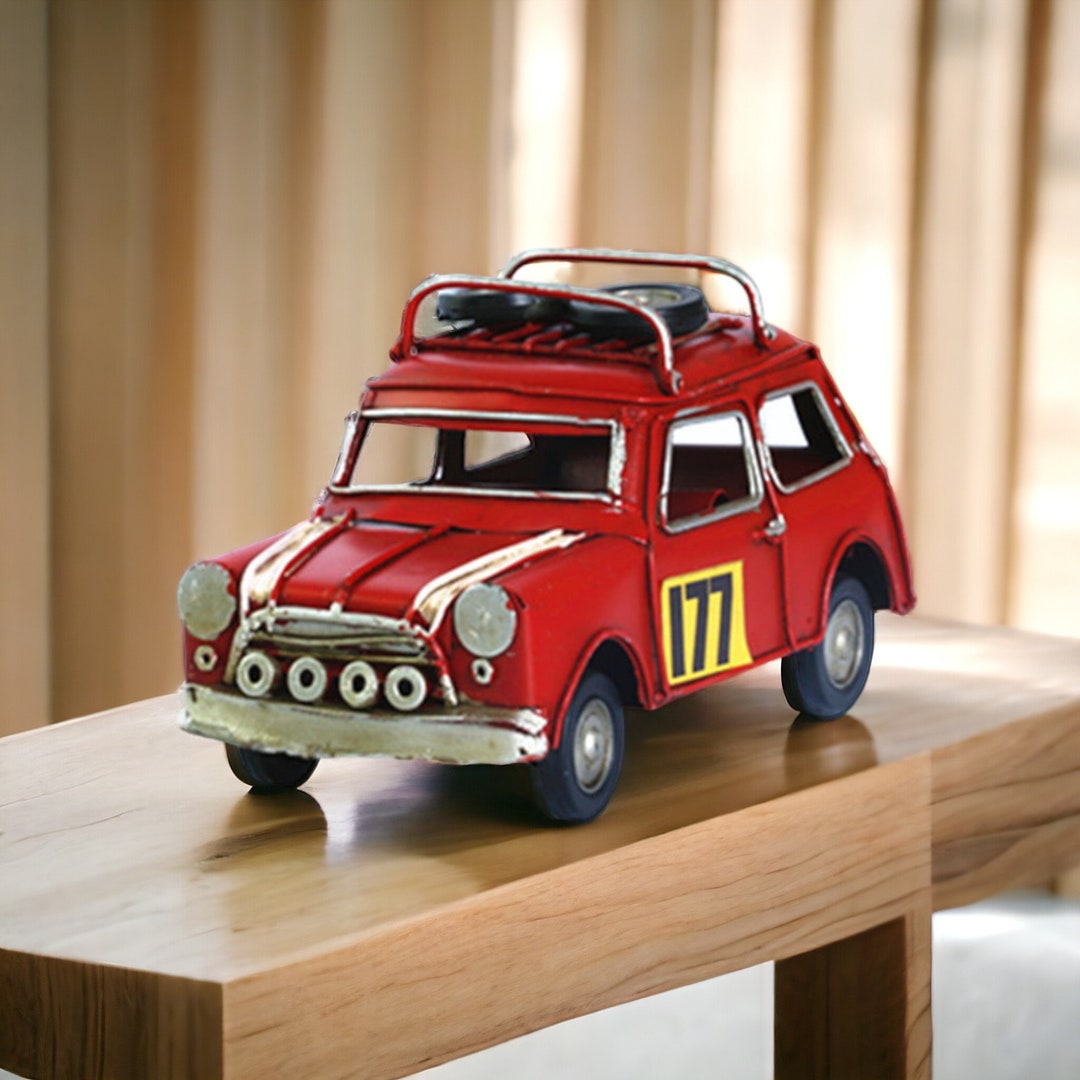 Retro Tin Plate Model Car, Old Retro Car Model, Desk Car Model, Gift ...
