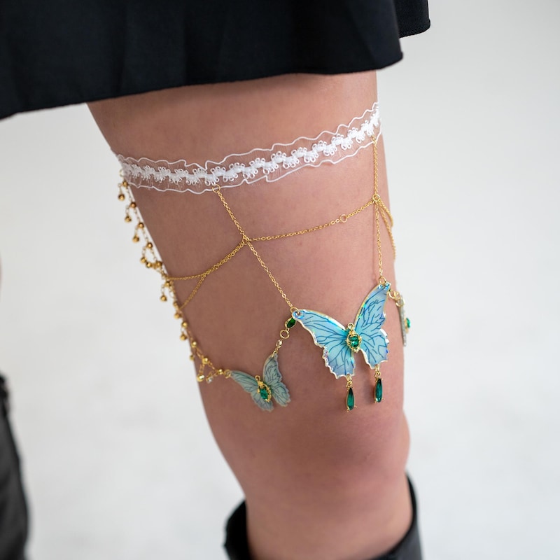 Leg Chain - Etsy