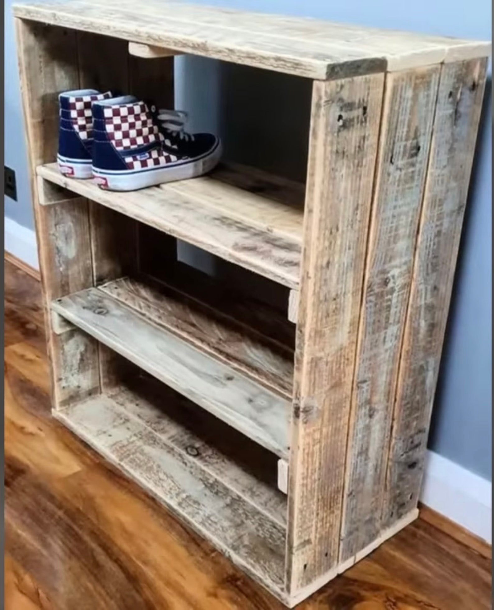 Wood Shoe Rack - Etsy