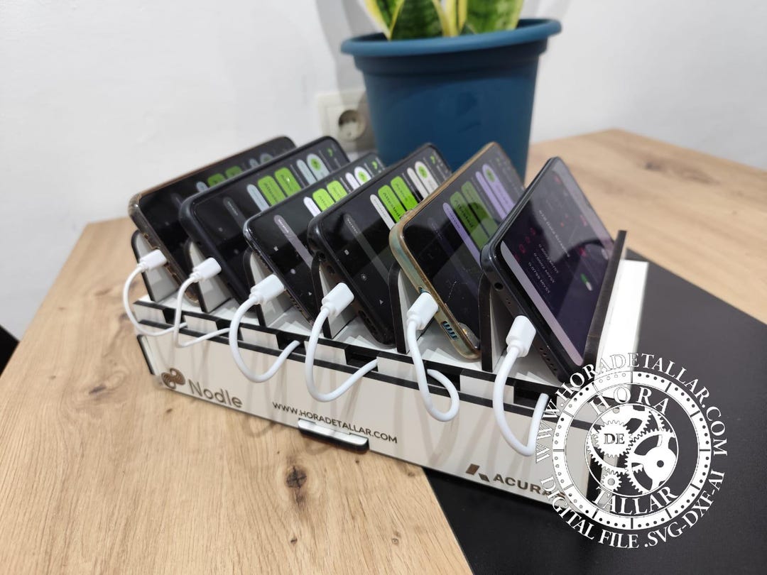 Laser Cut File - Charging Station - SVG+DXF+AI - Etsy UK