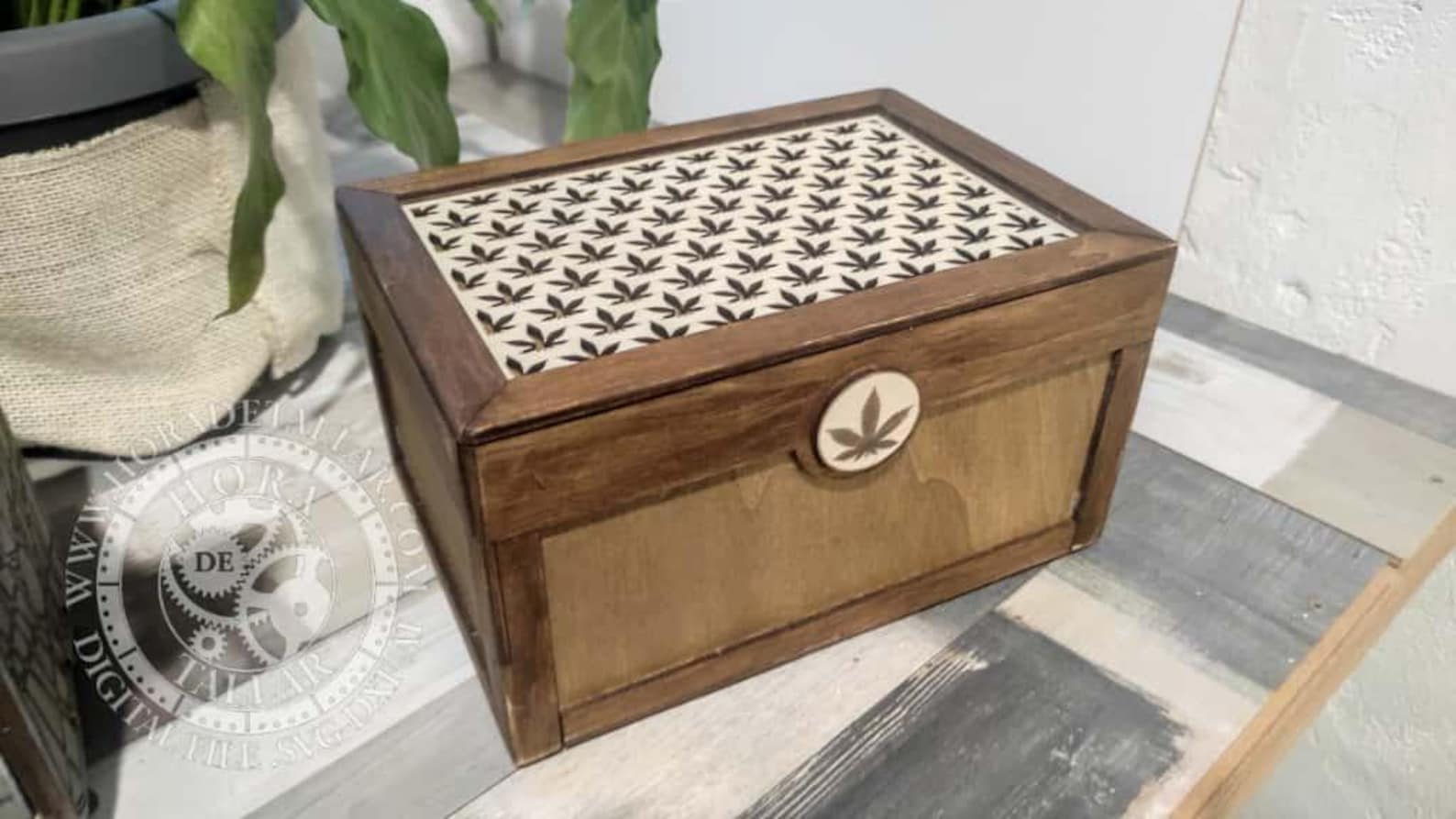 Laser Cut File - Box for Marijuana Jars and Accessories - Etsy