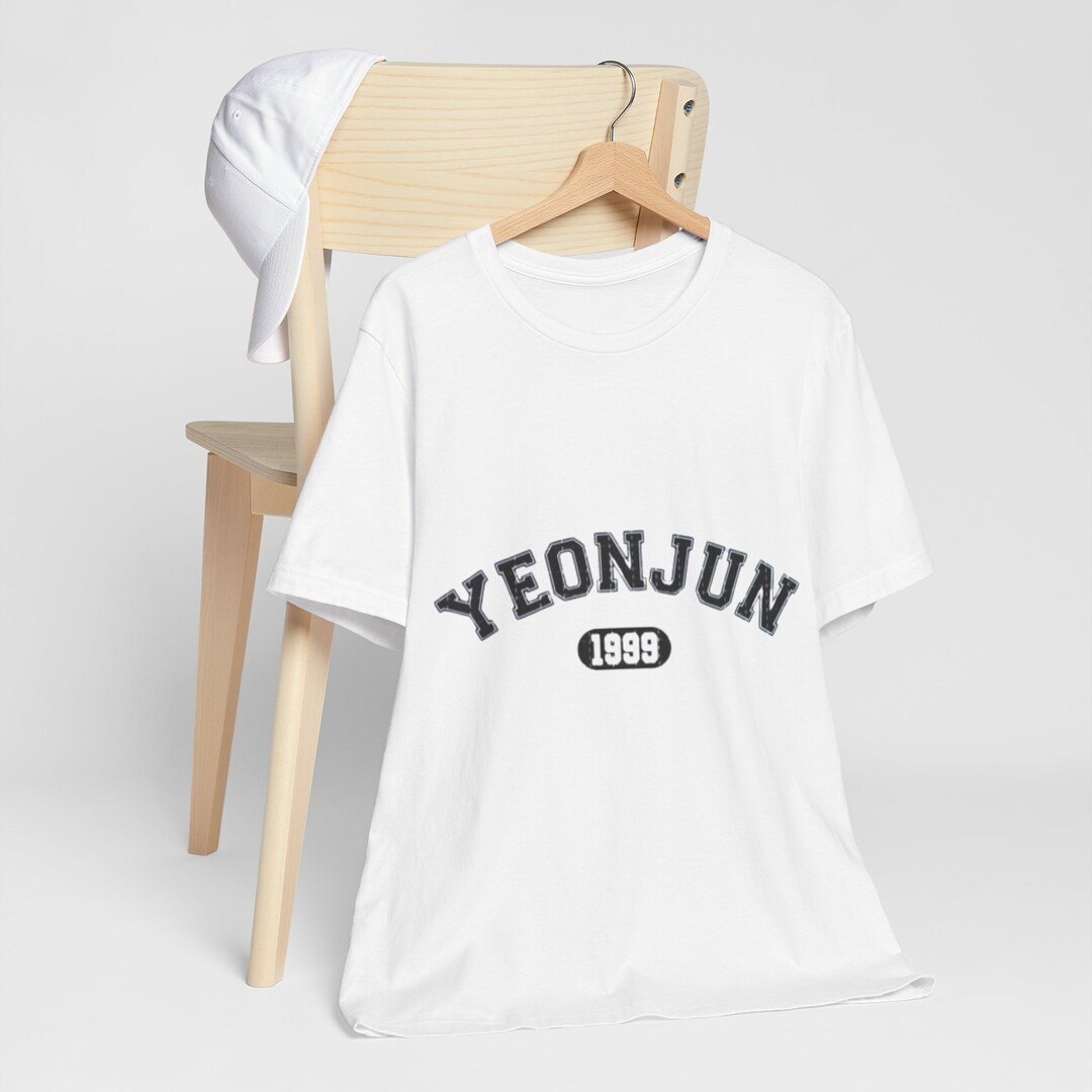 Unisex Jersey Short Sleeve Tee Yeonjun 1999 - Comfortable Cotton T ...