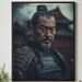The Silent Guardian Japanese Wall Art Samurai Bodyguard Poster Print - Etsy