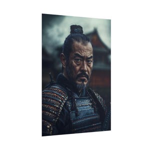 The Silent Guardian Japanese Wall Art Samurai Bodyguard Poster Print - Etsy