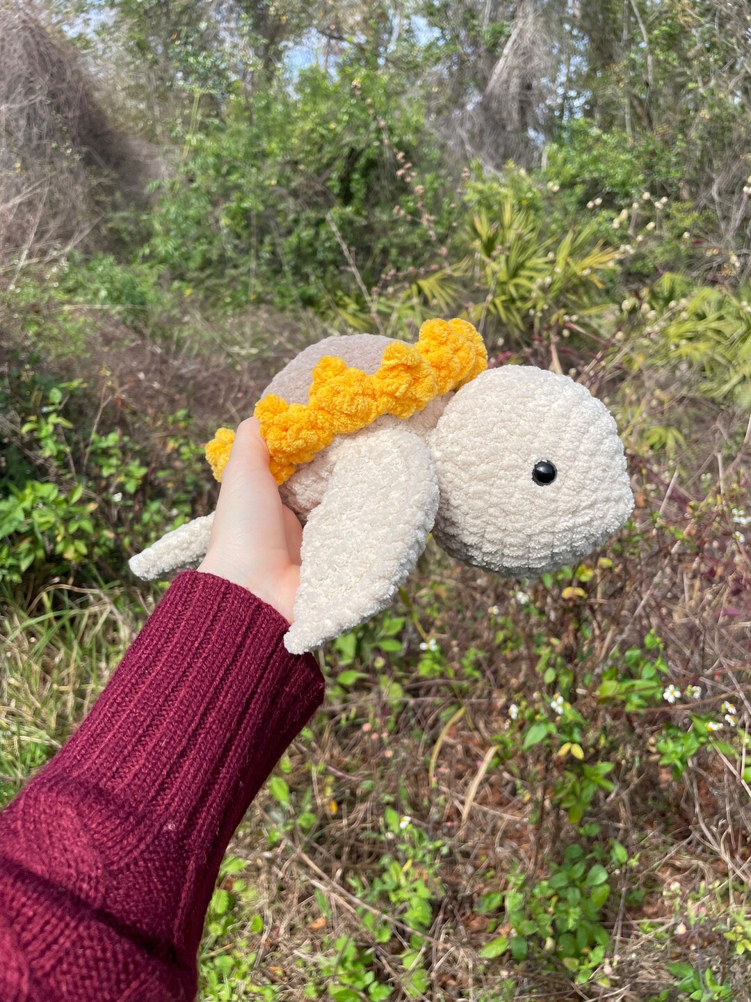 Large Sunflower Turtle - Etsy