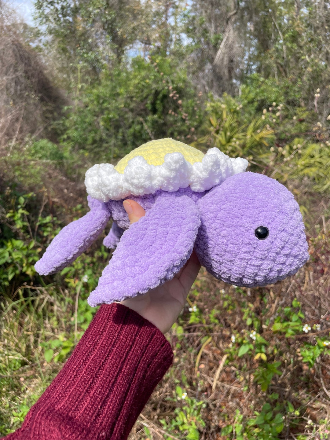 Large Daisy Turtle - Etsy