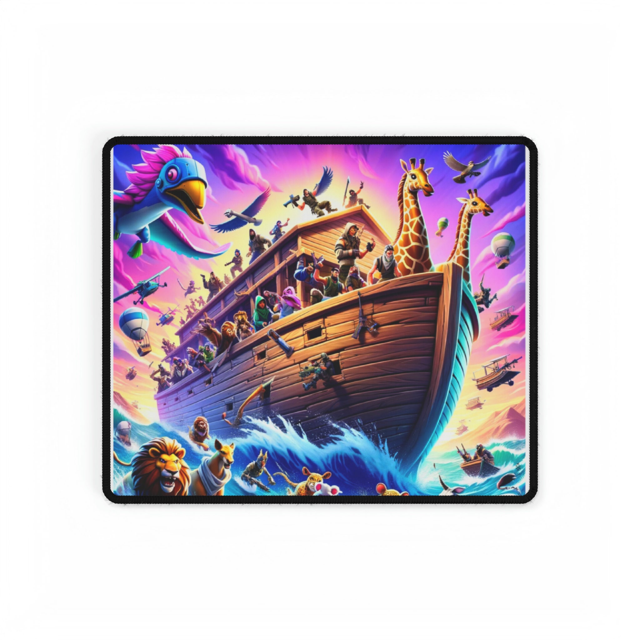 Noah's Ark Gaming Style Desk Mat Perfect Gift for Gamers & Office Decor ...