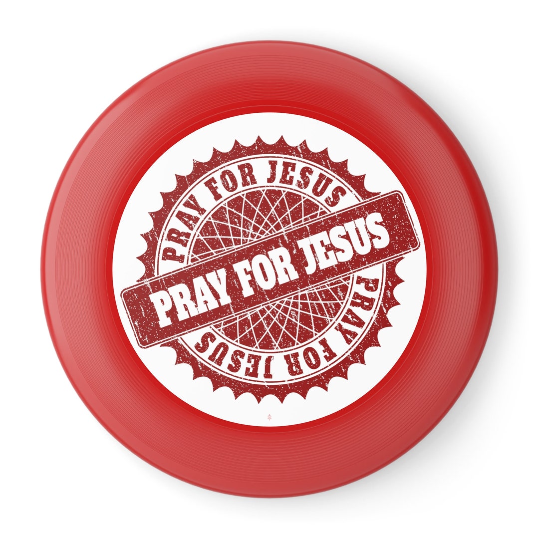 Pray for Jesus Religious Frisbee - Wham-o Spiritual Play, 10.875 ...