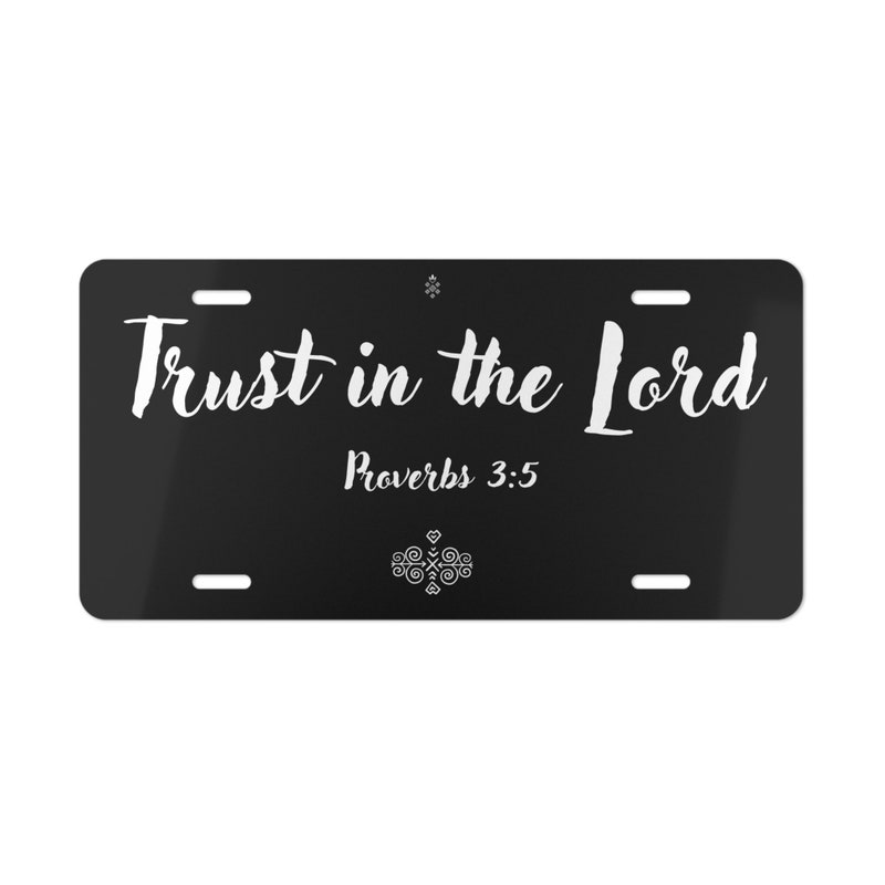 Bible License Plate - Etsy
