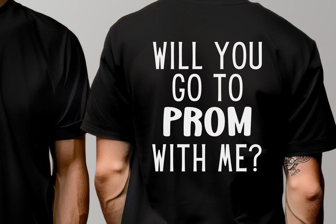 Prom Invitation T-shirt, Prom, Ask to Prom, Unisex Tee for Prom Season ...