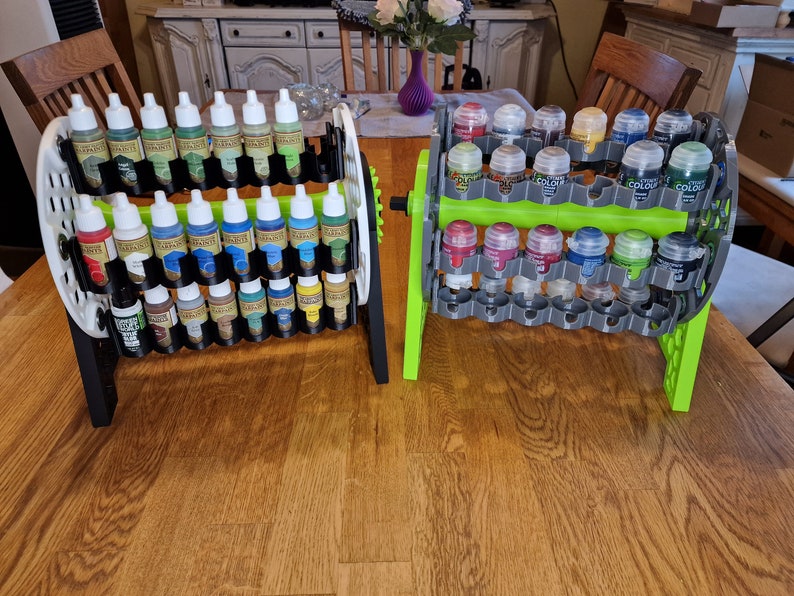 Paint Rack Round STL, Paints, Army Painter, Vallejo, Citadell - Etsy