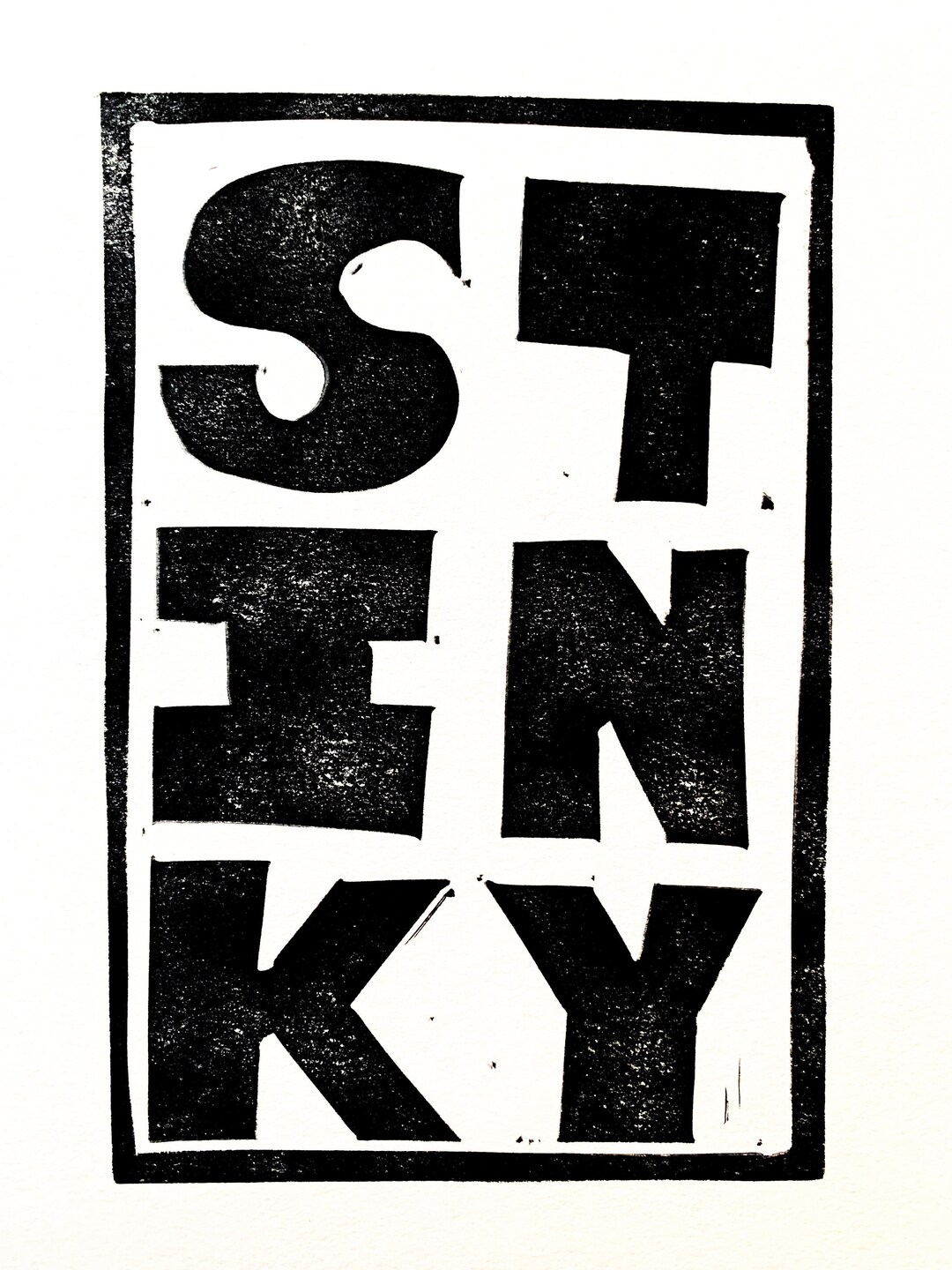 Stinky Bathroom Wall Art - Etsy
