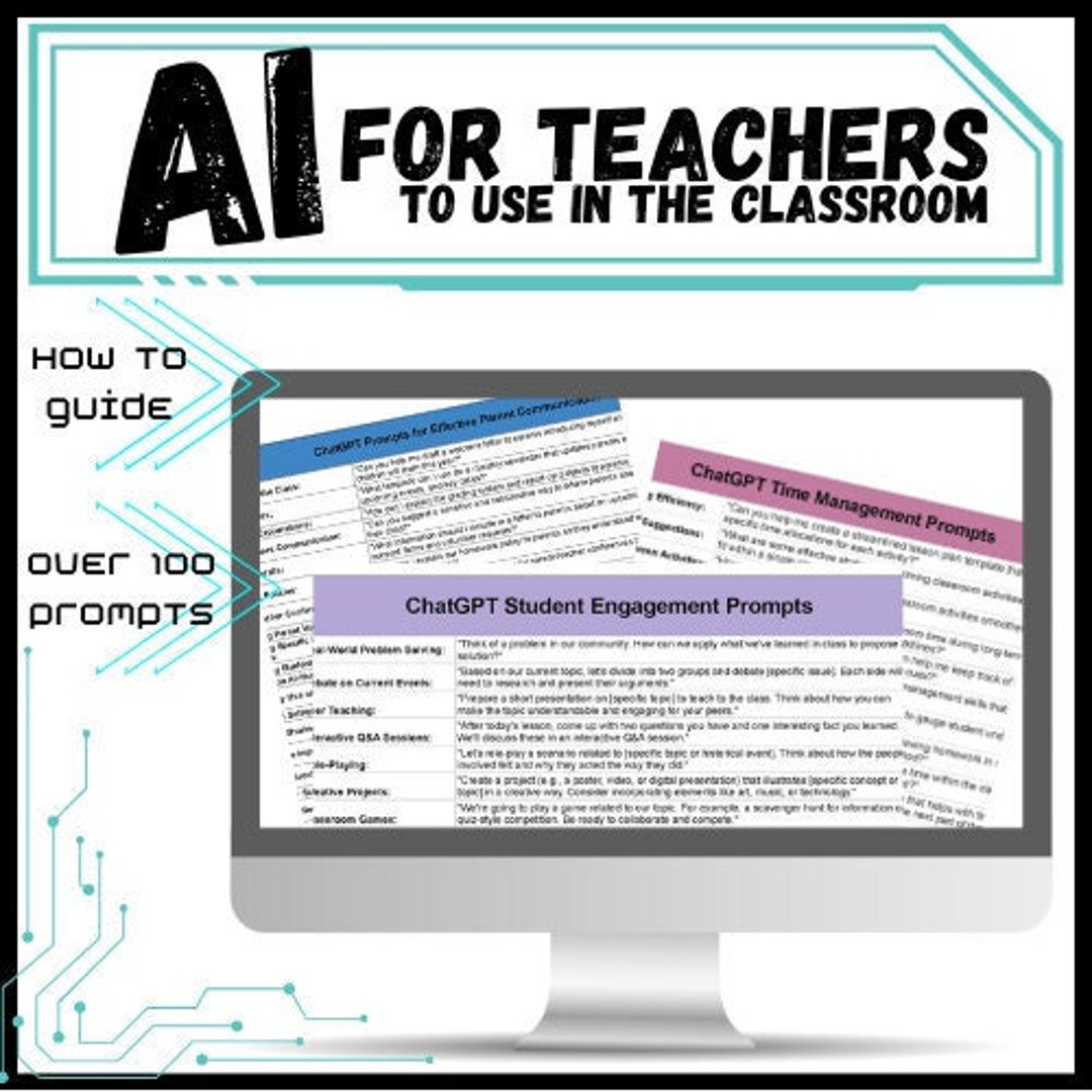 AI for Teachers to Use in the Classroom - Etsy