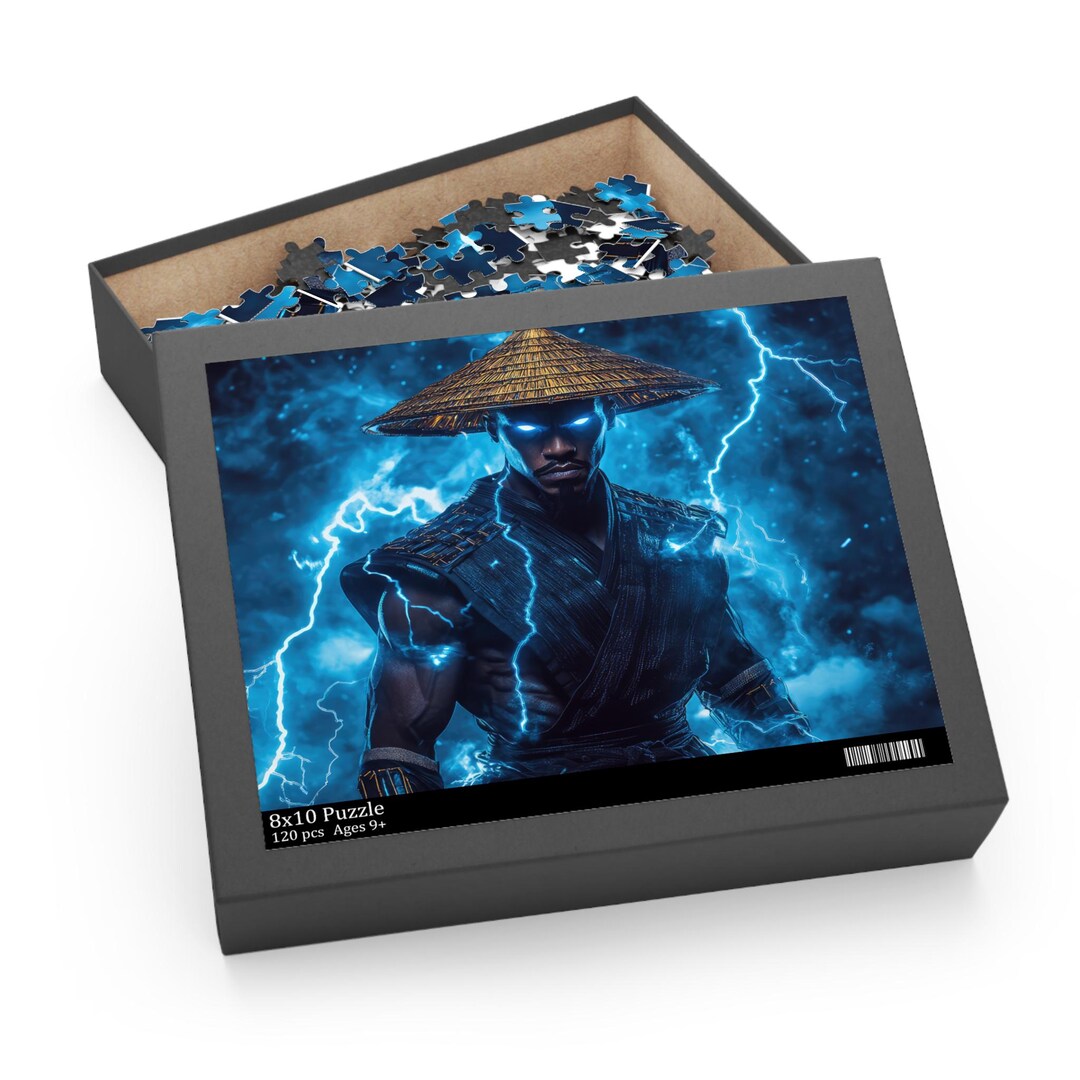 Raiden Mortal Kombat Puzzle: Electrifying Game Night Challenge - Etsy