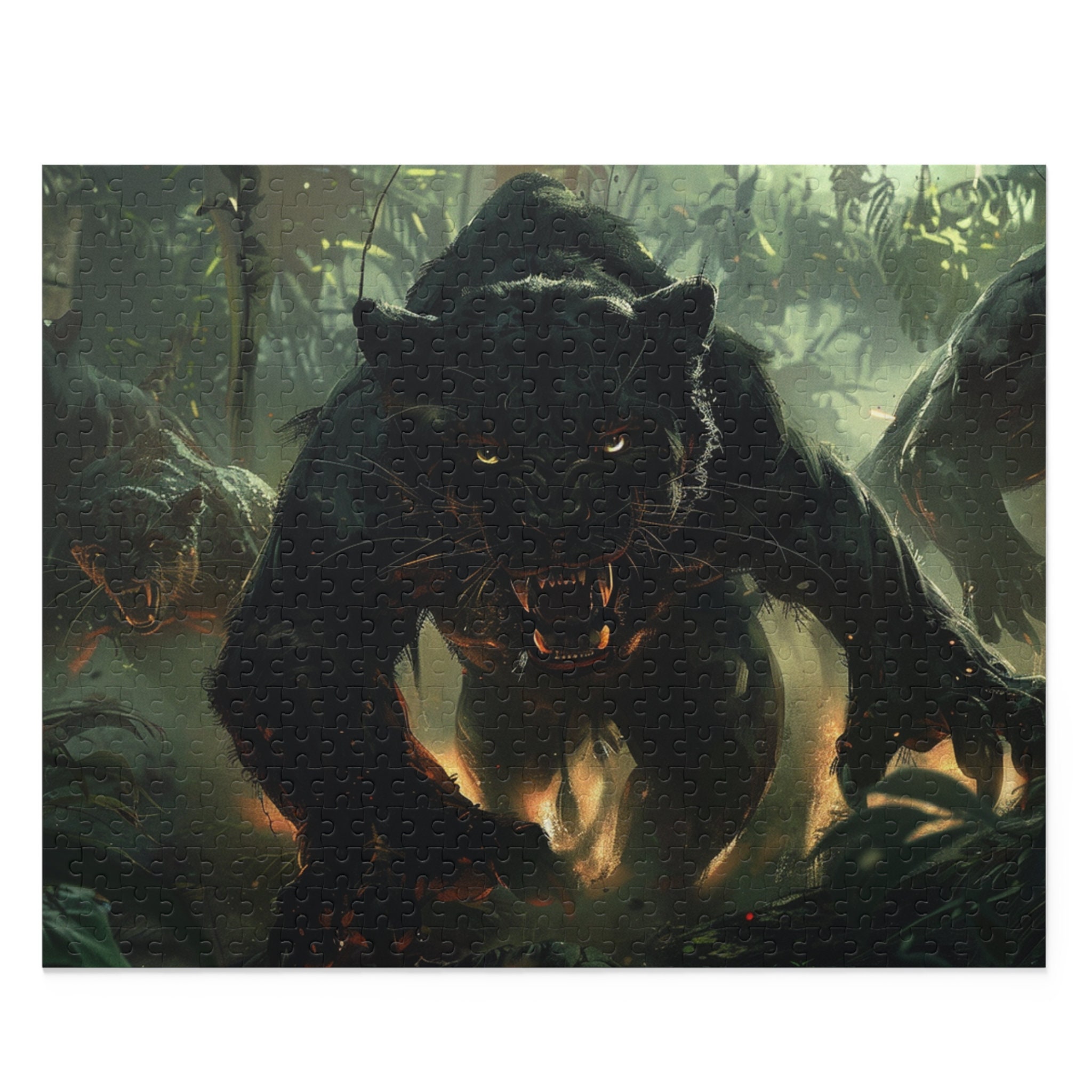 Group of Panther, Puzzle Games for Creative Family Activities of Game ...