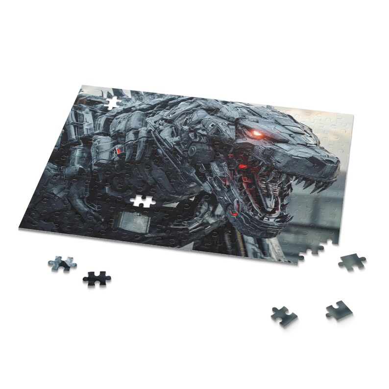 Mecha Godzilla Puzzle Epic Mechanical Monster Jigsaw for Sci-fi Fans ...