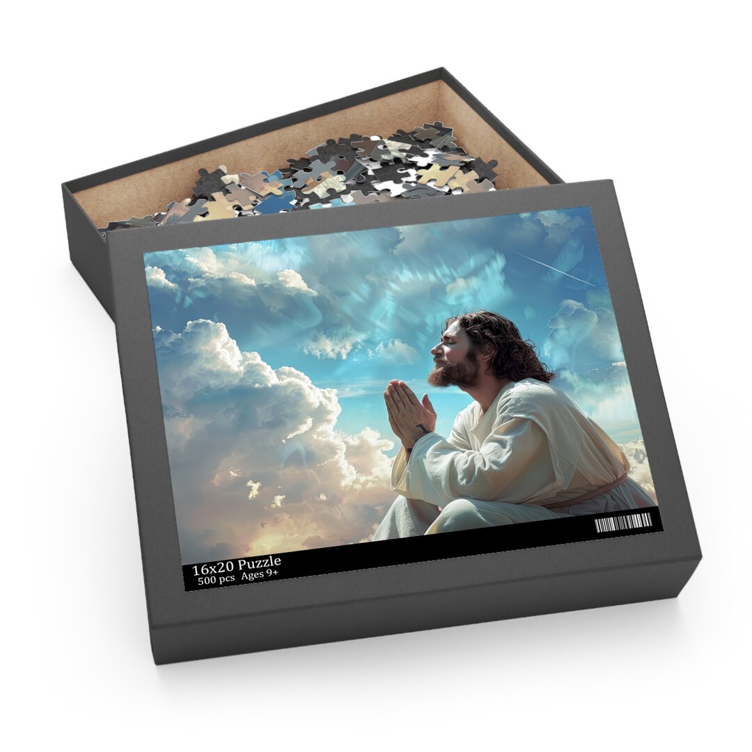 Copy of Jesus Praying Jigsaw Puzzle, Puzzle Gift, ,puzzle Games for ...