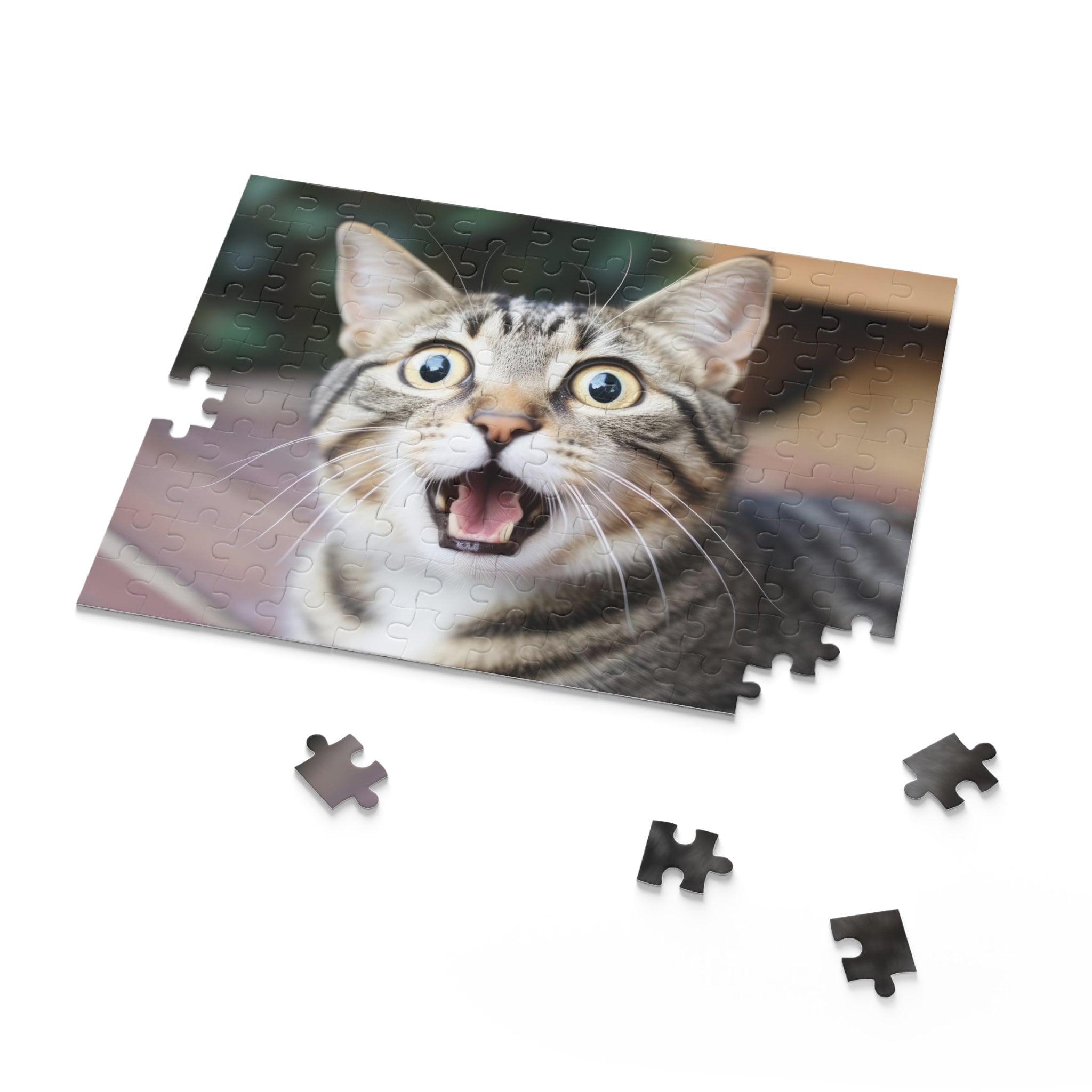 Funny Cat Surprised Meme, Puzzle Games for Creative Family Activities ...