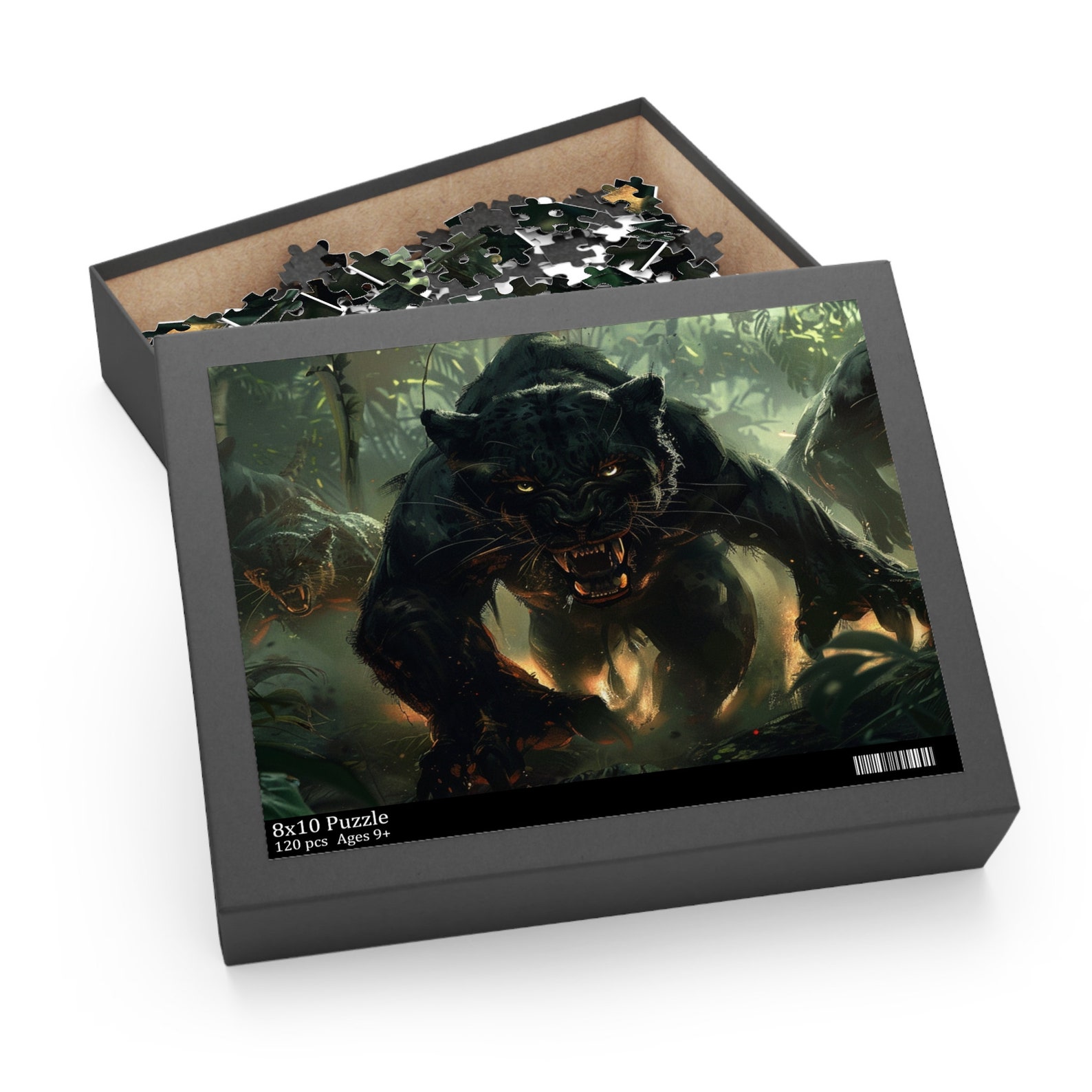 Group of Panther, Puzzle Games for Creative Family Activities of Game ...