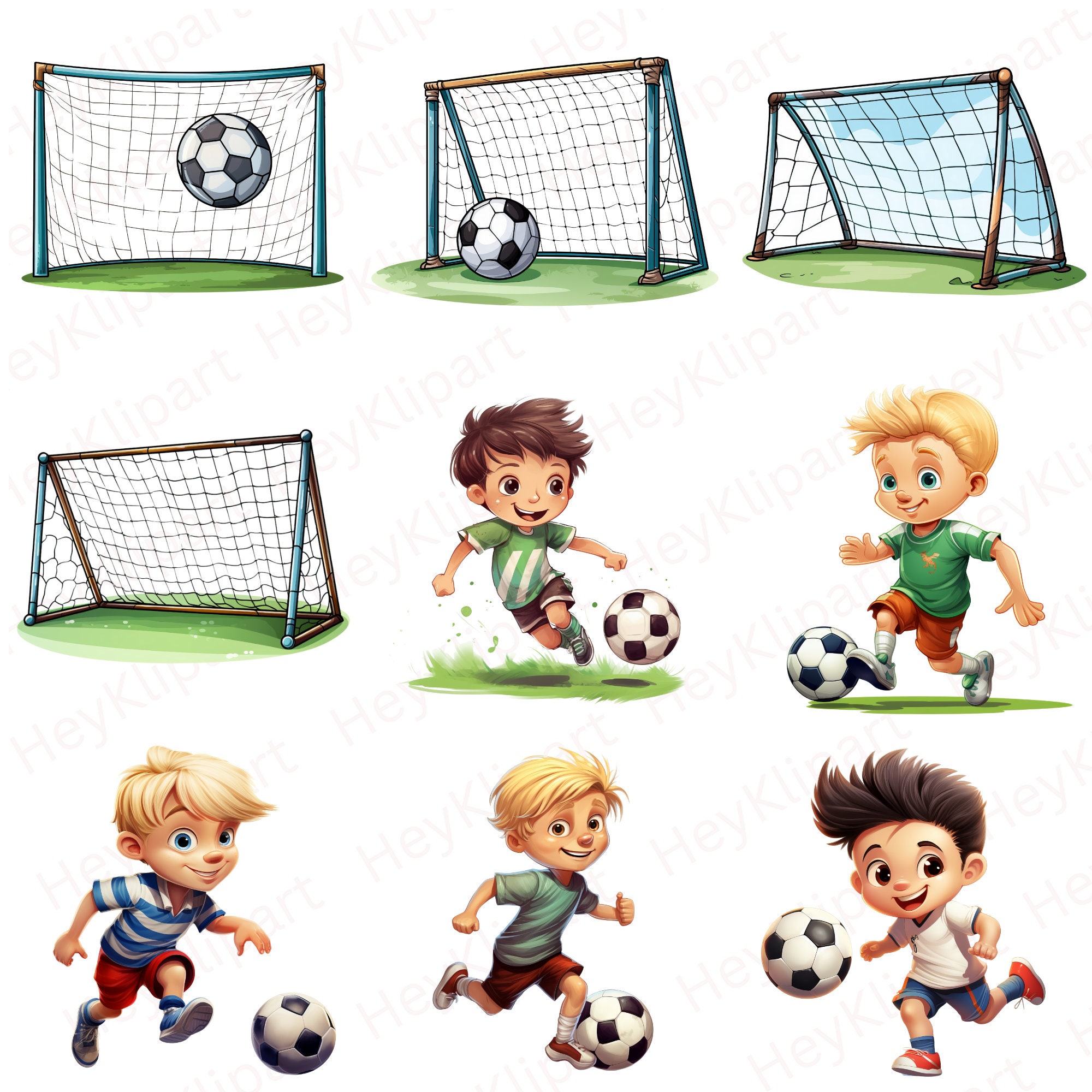 Soccer Player Clipart, 25 PNG Transparent Background, Soccer Ball ...