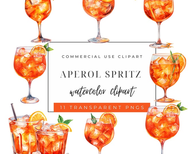 Spritz Drink Drawing, Spritz Illustration, Spritz SVG, Spritz PNG ...