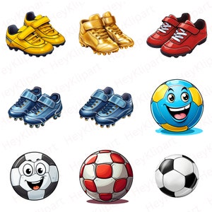 Soccer Player Clipart, 25 PNG Transparent Background, Soccer Ball ...
