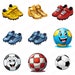 Soccer Player Clipart, 25 PNG Transparent Background, Soccer Ball ...