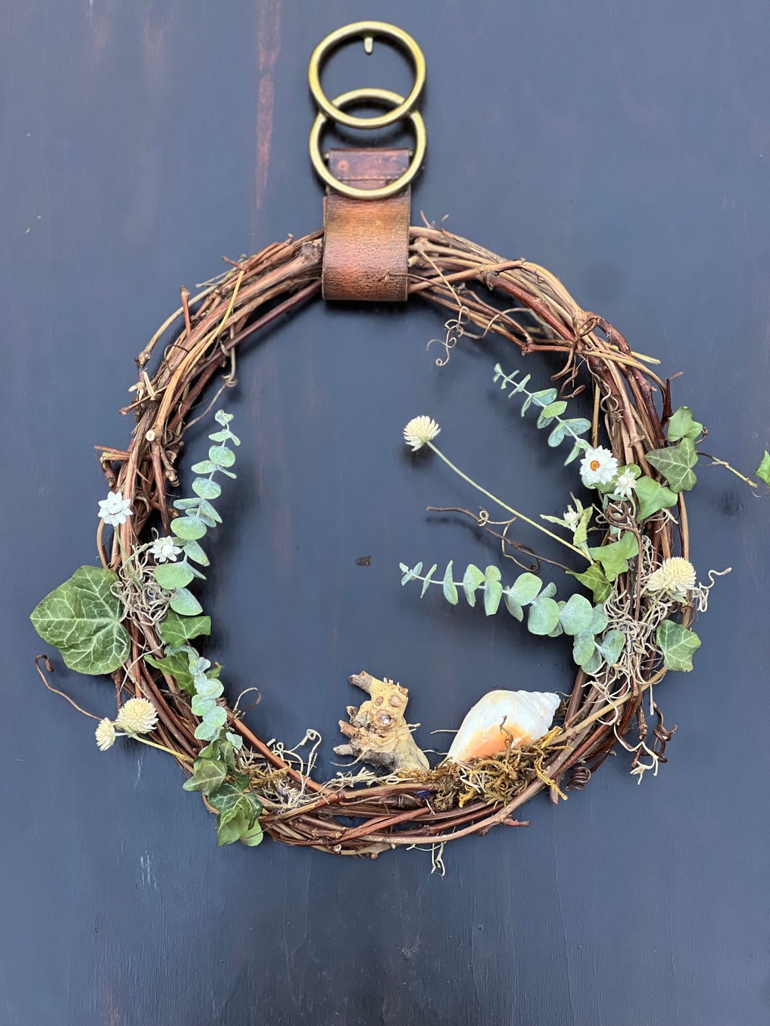 Rustic Magic Wildflower Wreath Grapevine Decor Gift for Mom Gifts for ...
