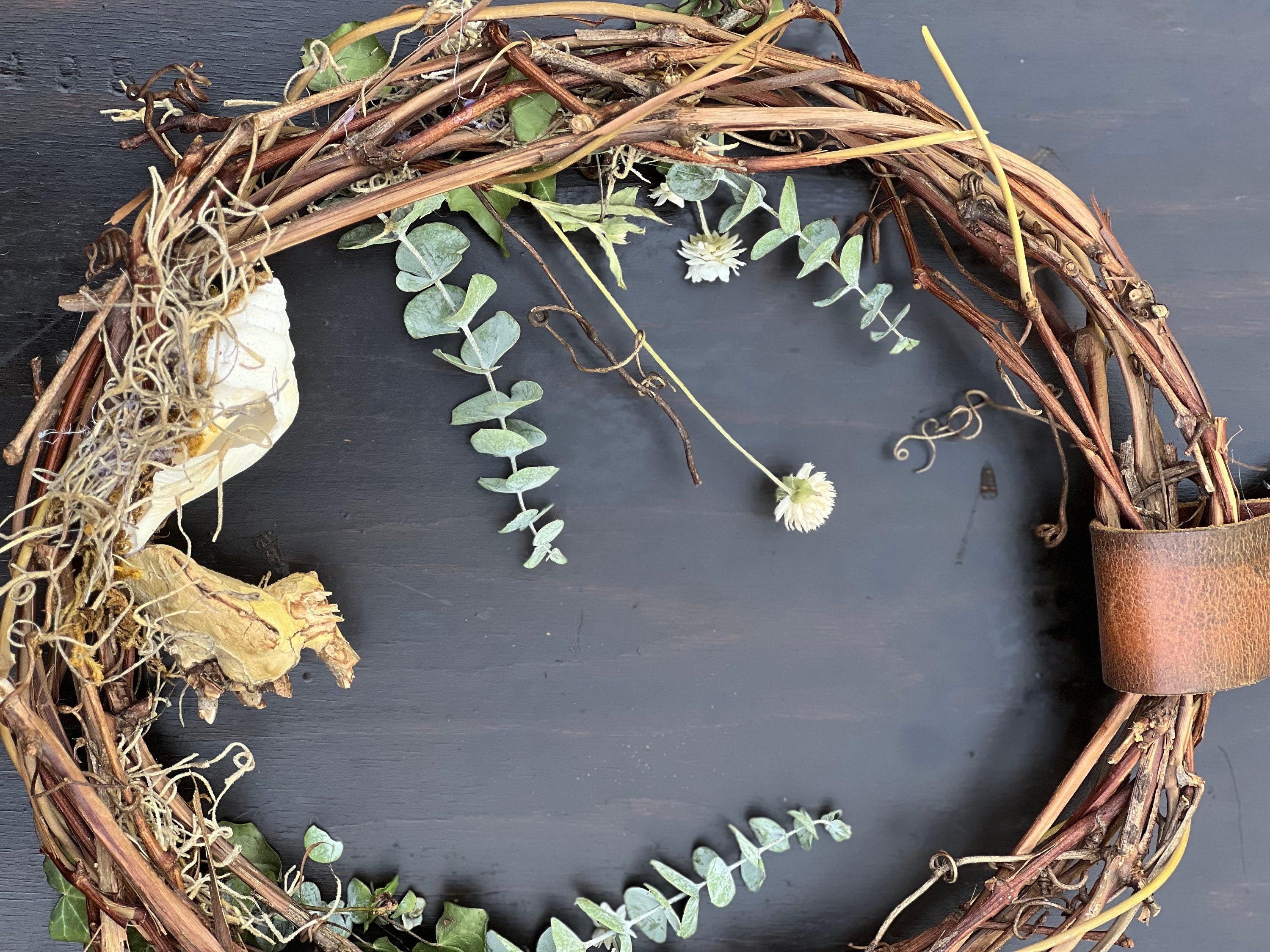 Rustic Magic Wildflower Wreath Grapevine Decor Gift for Mom Gifts for ...
