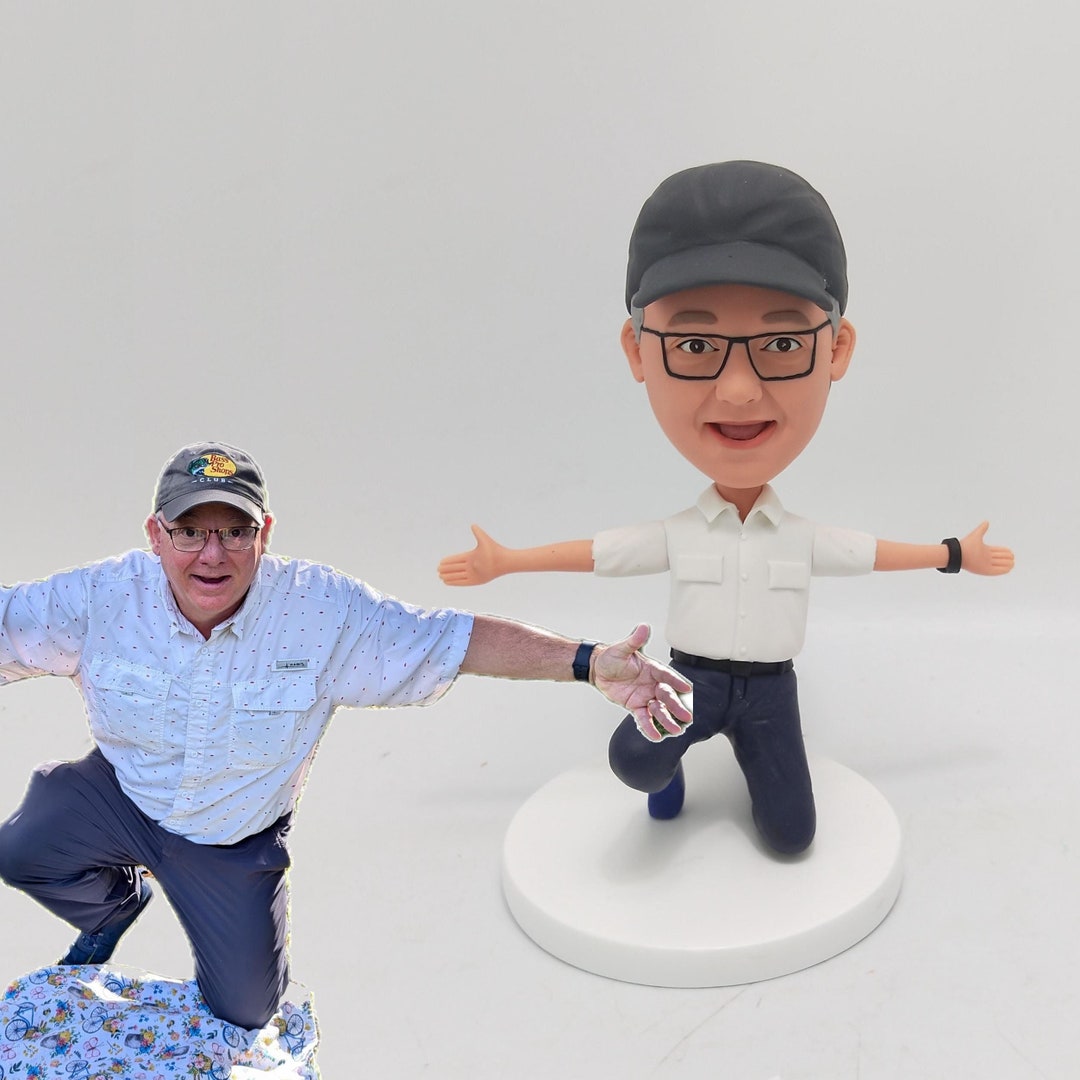 Custom Man Bobbleheads, Custom Husband Bobblehead, Custom Character ...