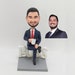 Custom Bobblehead Dolls Wedding Cake Topper, Personalized Figurine ...
