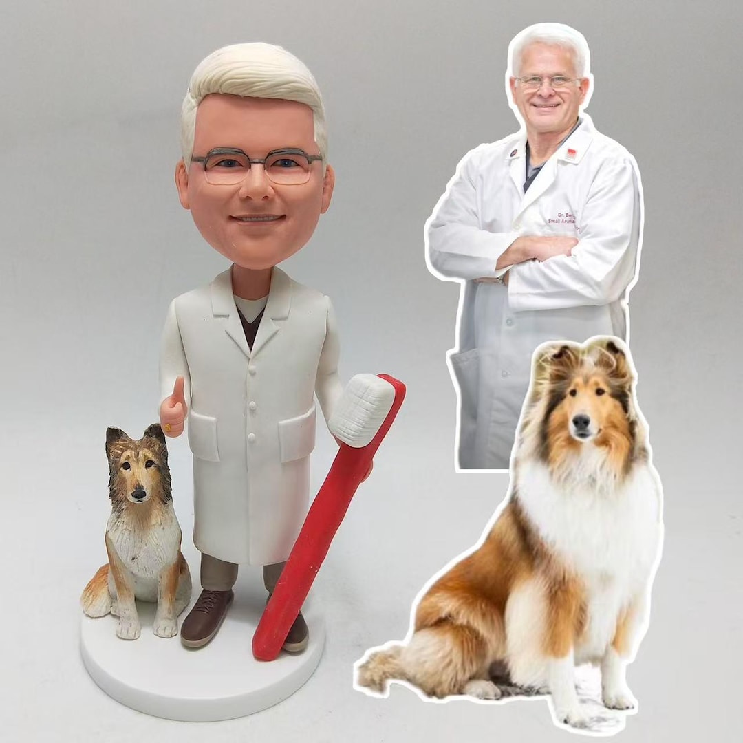 Custom Doctor Bobblehead,personalized Doctor Bobbleheads,custom Male ...